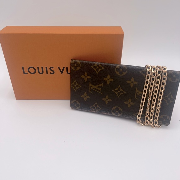 Louis Vuitton | Bags | Louis Vuitton Checkbook Wallet With Unattached ...